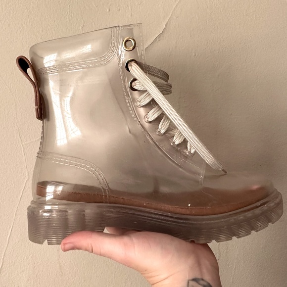 See By Chloe | Shoes | See By Chloe Cleartranslucent Rain Boot | Poshmark